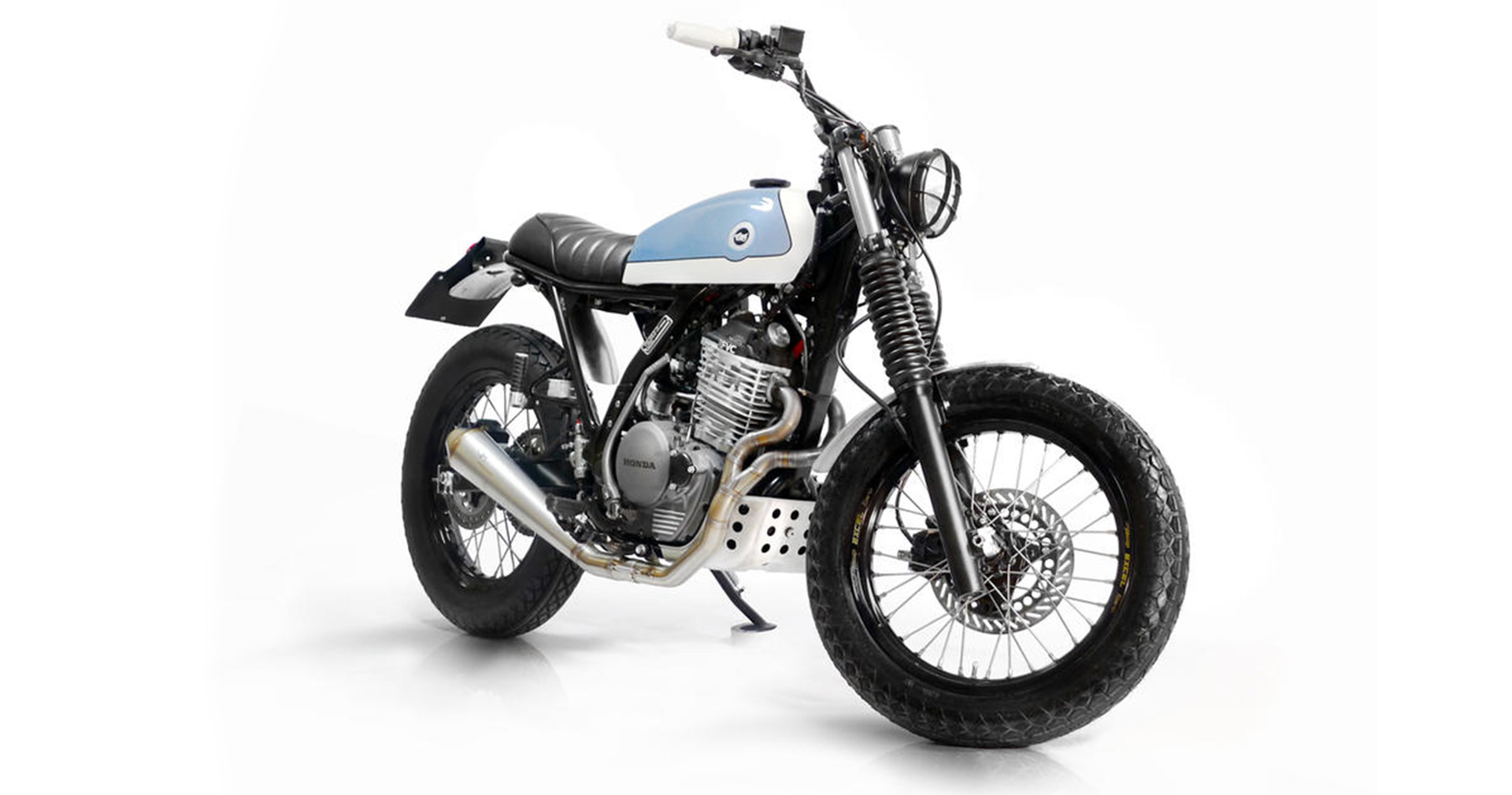 CRD23 Scrambler Honda NX650 Dominator por Cafe Racer Dreams